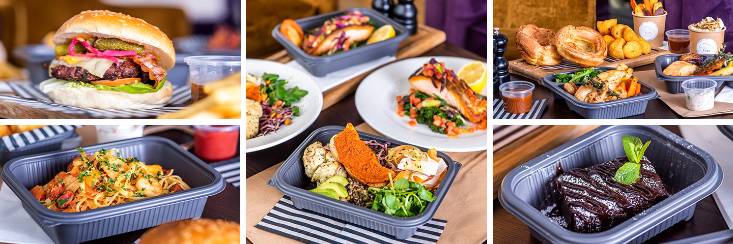 Takeaway, Collection & Delivery from The Inn at Maybury Woking