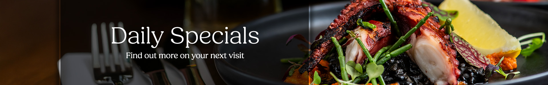 All Day Menu at The Inn at Maybury